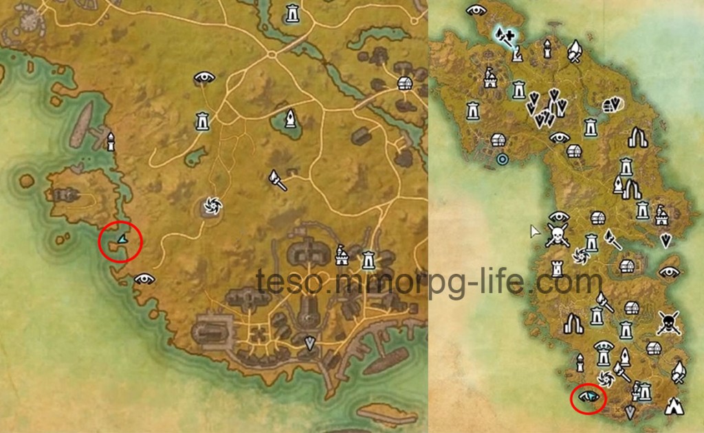 Guida alle mappe del Tesoro - Auridon